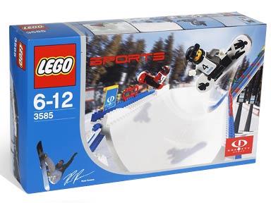 Snowboard Super Pipe #3585 LEGO Set Prices | New, Boxed, Loose Values