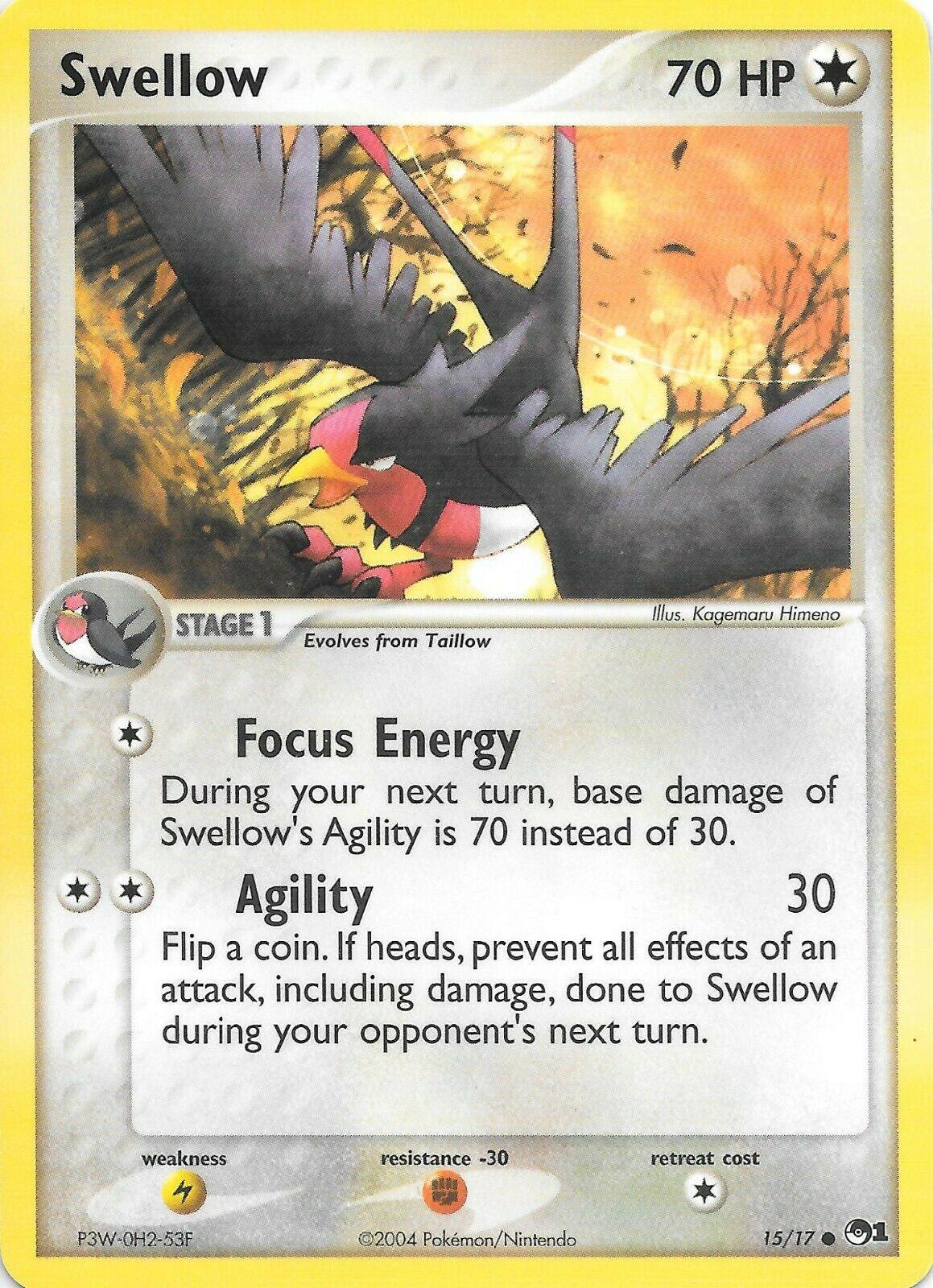 Swellow #15 Prices | Pokemon POP Series 1 | Pokemon Cards