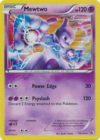 Mewtwo #53 Prices | Pokemon Legendary Treasures | Pokemon Cards