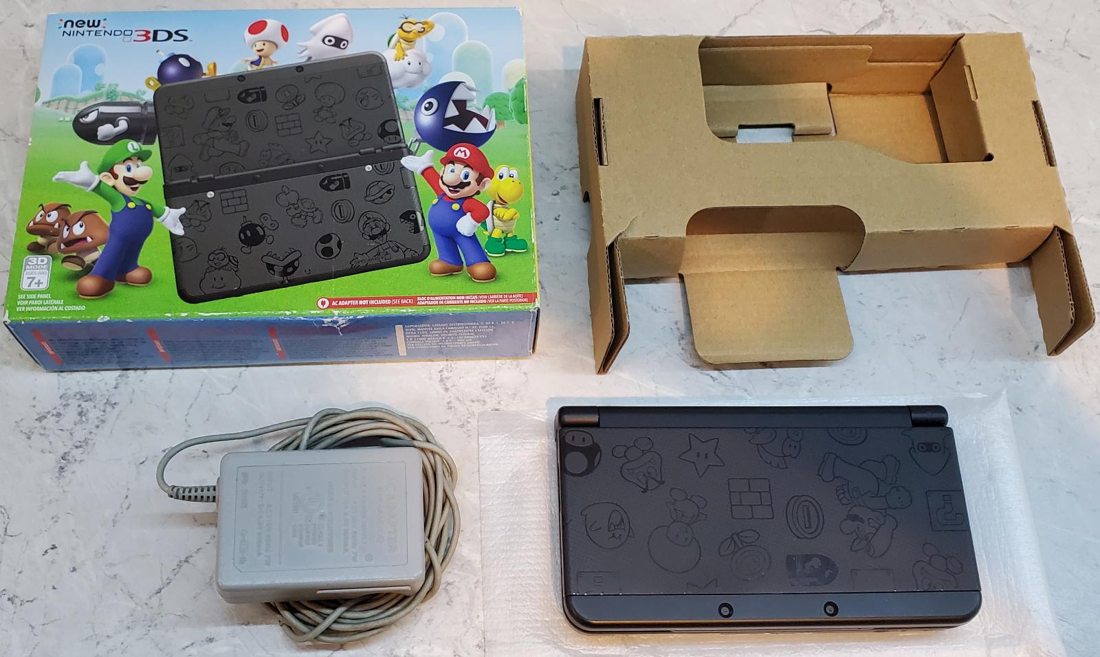 New Nintendo 3DS Super Mario Black Edition | Item, Box, and Manual ...