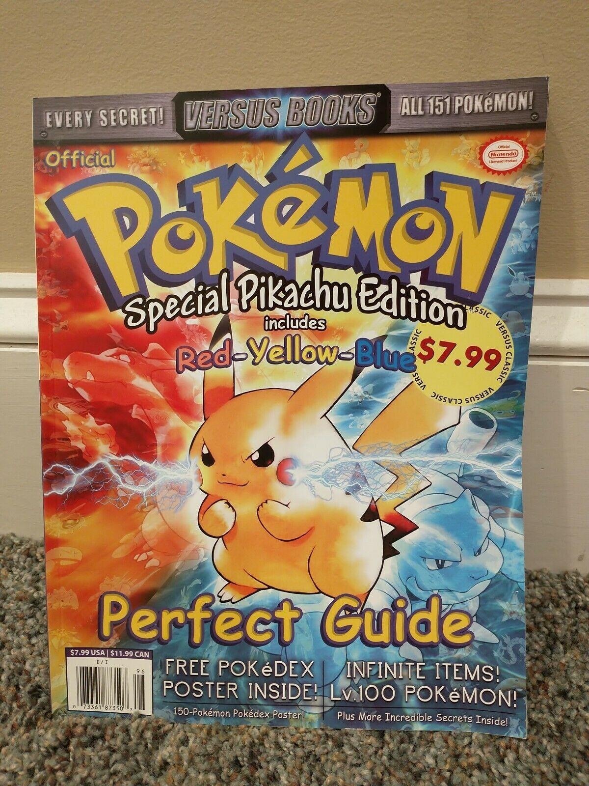 Pokemon Special Pikachu Edition Perfect Guide Prices Strategy Guide ...