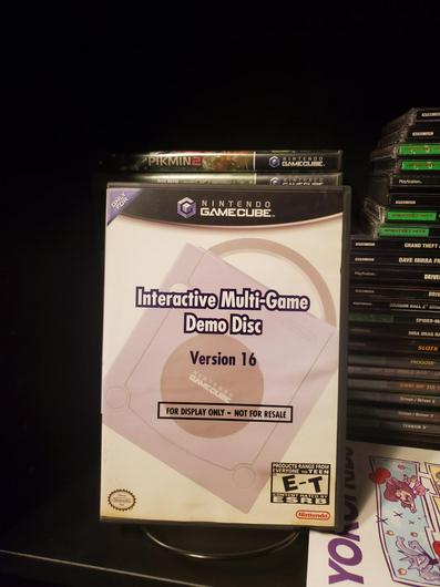 Interactive Multi-Game Demo Disc Version 16 | Item, Box, and Manual | Gamecube