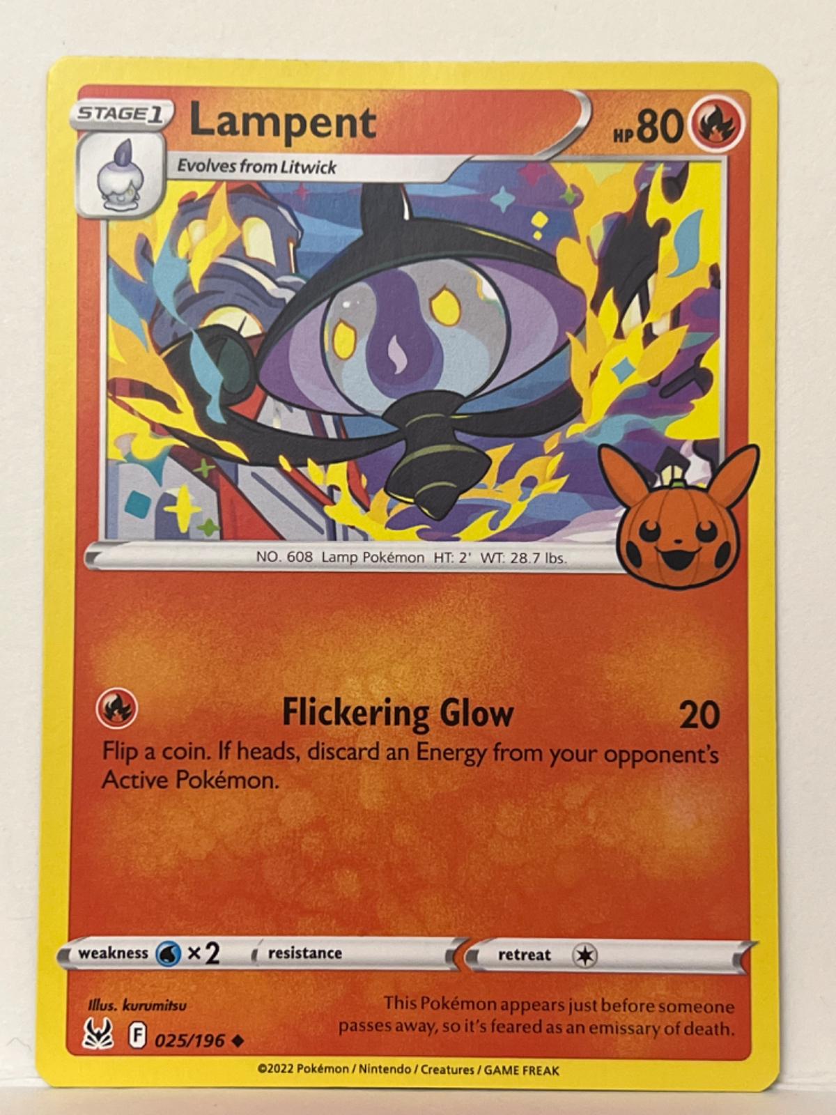 Lampent #25 Prices | Pokemon Trick or Trade 2023 | Pokemon Cards