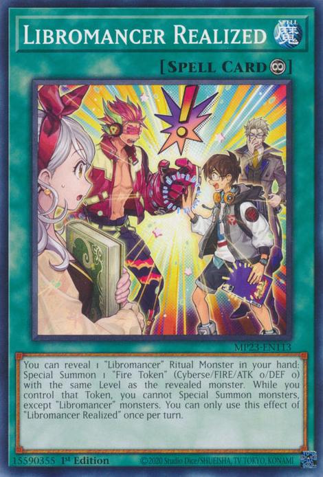 Libromancer Realized MP23-EN113 Prices | YuGiOh 25th Anniversary Tin ...