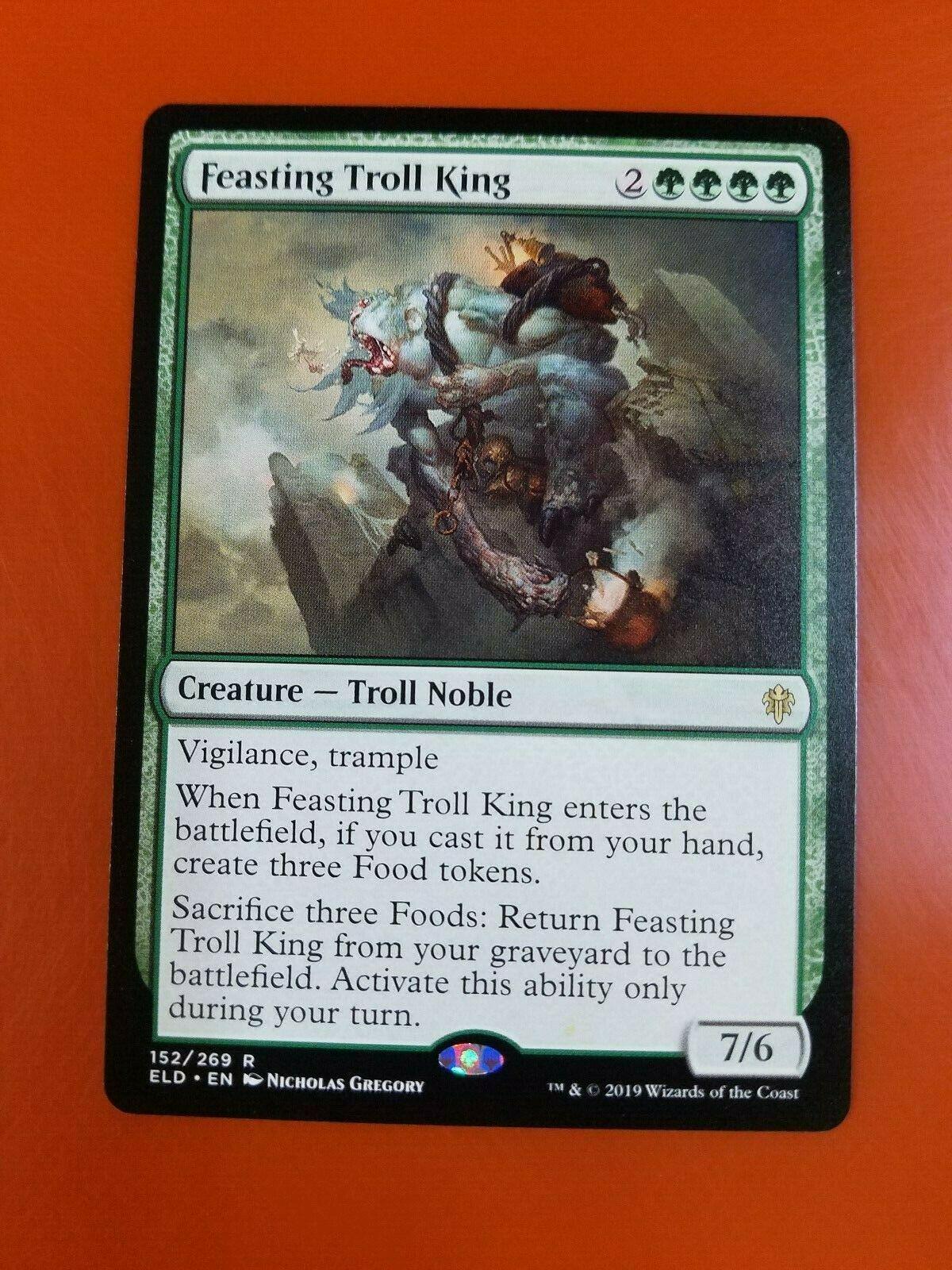 Feasting Troll King #152 Prices | Magic Throne of Eldraine | Magic Cards
