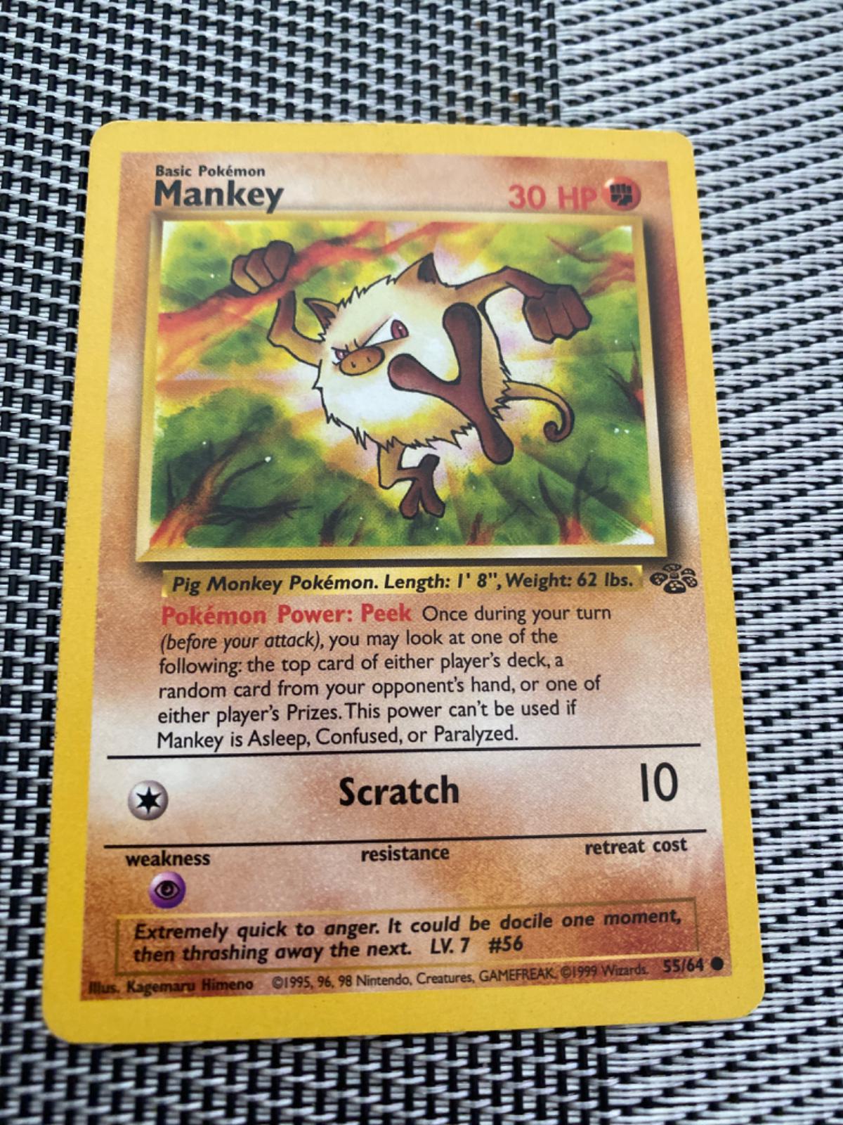Mankey | Ungraded | Pokemon Jungle
