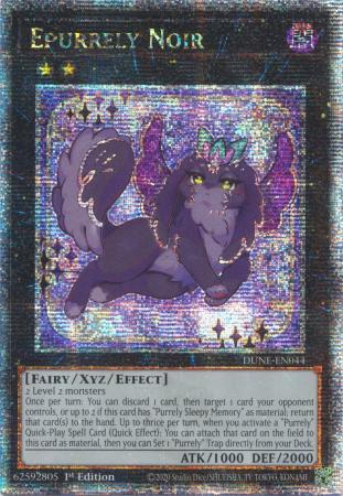 Epurrely Noir [Quarter Century Secret Rare] DUNE-EN044 Prices | YuGiOh ...