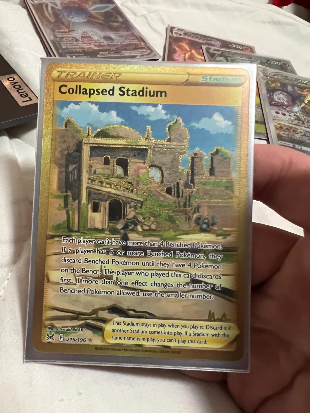 Collapsed Stadium | Ungraded | Pokemon Lost Origin