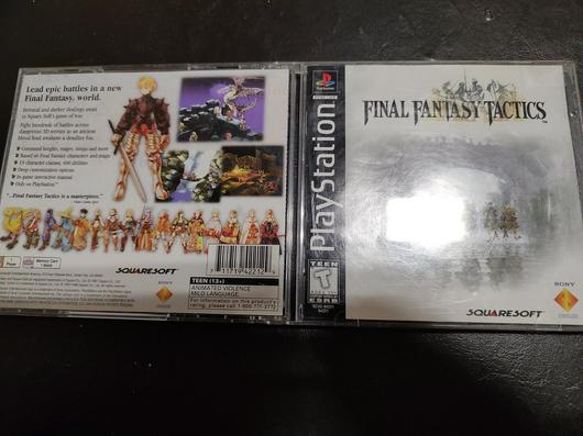 Final Fantasy Tactics | Item, Box, and Manual | Playstation