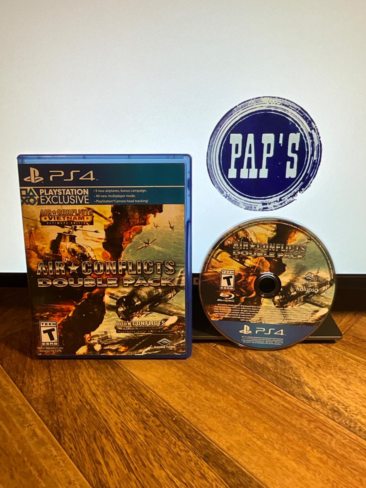 Air Conflicts Double Pack | Item and Box only | Playstation 4