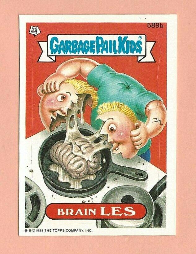 Brain LES #589b Prices | 1988 Garbage Pail Kids | GPK Cards