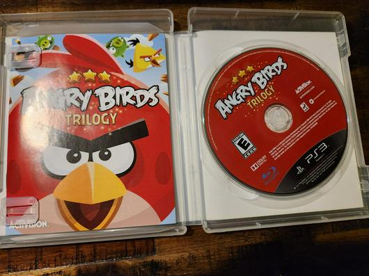 Angry Birds Trilogy | Item, Box, and Manual | Playstation 3