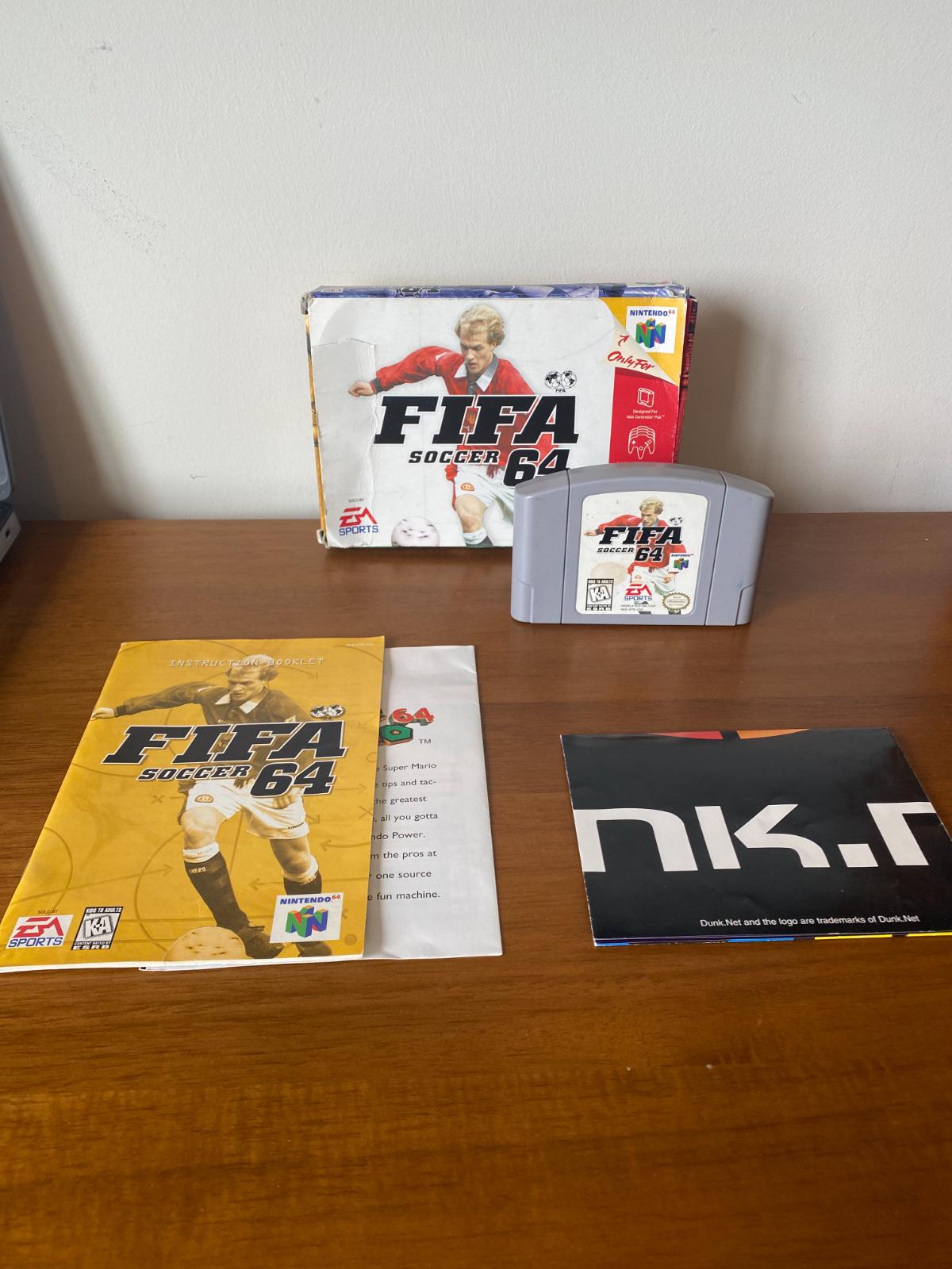 FIFA 64 | Item, Box, and Manual | Nintendo 64