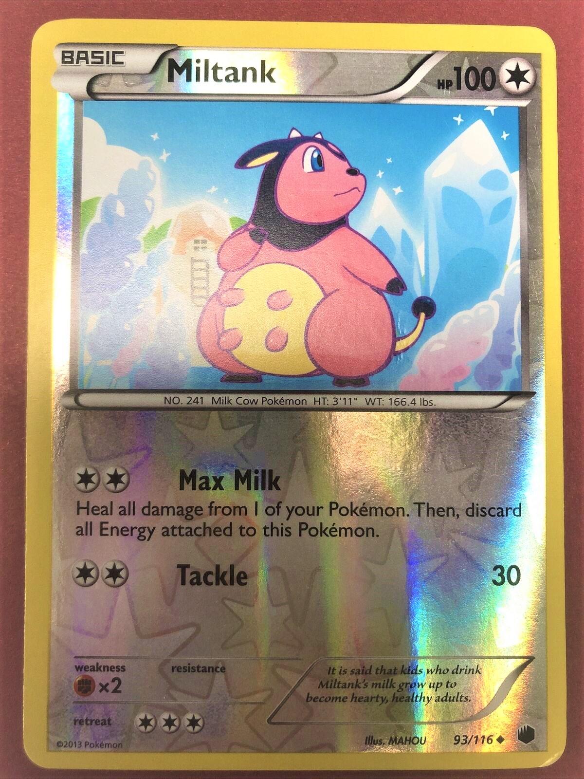 Miltank [Reverse Holo] #93 Prices | Pokemon Plasma Freeze | Pokemon Cards
