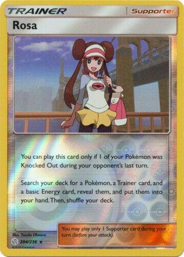 Rosa [Reverse Holo] #204 Prices | Pokemon Cosmic Eclipse | Pokemon Cards