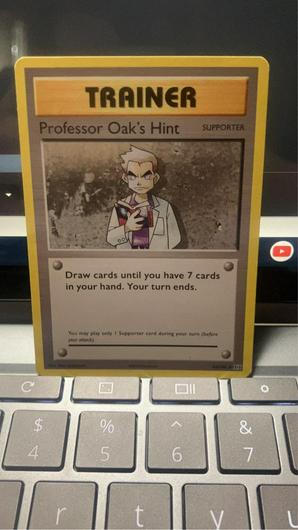 Professor Oak's Hint | Ungraded | Pokemon Evolutions