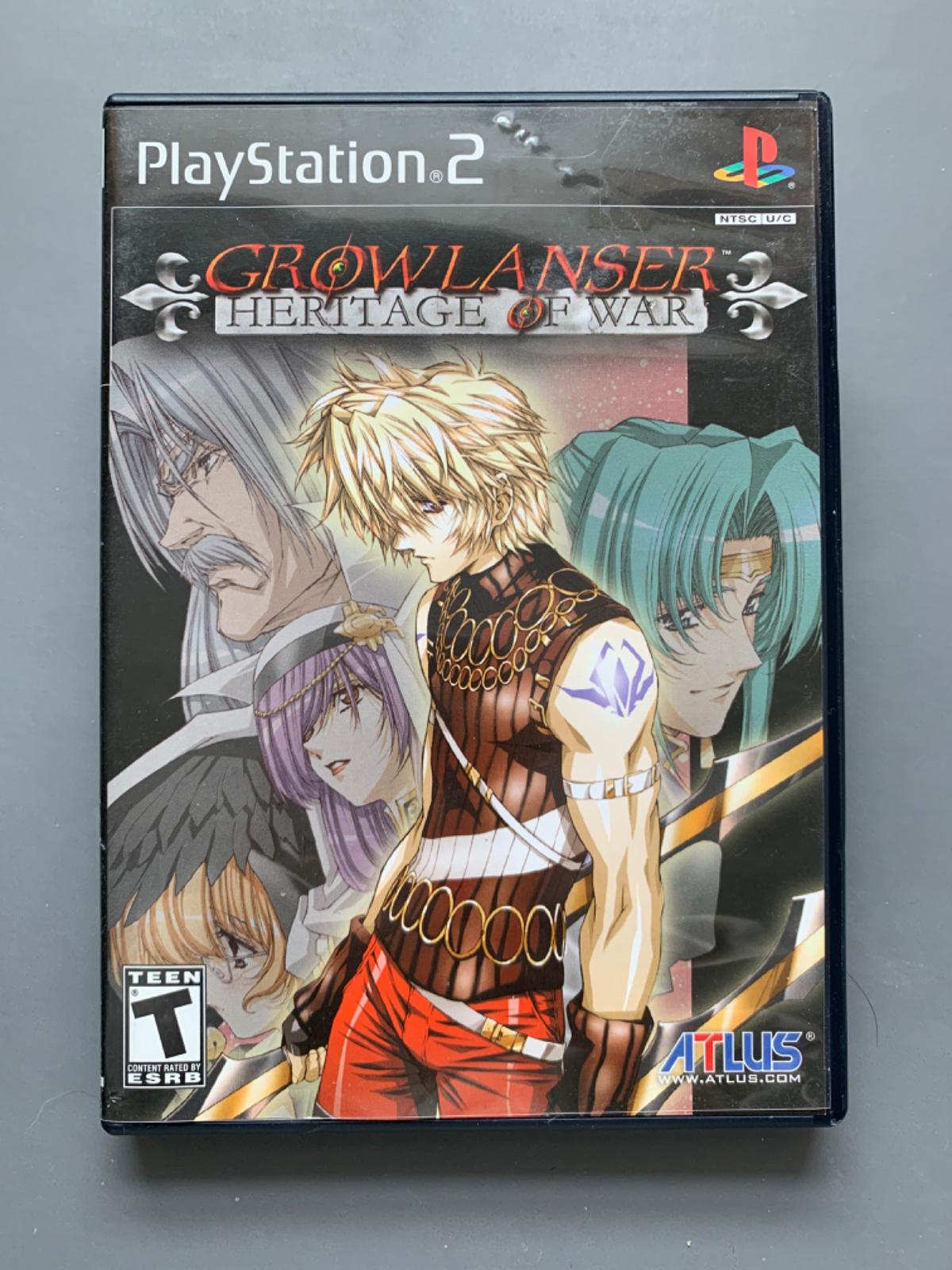 Growlanser Heritage Of War | Item, Box, and Manual | Playstation 2