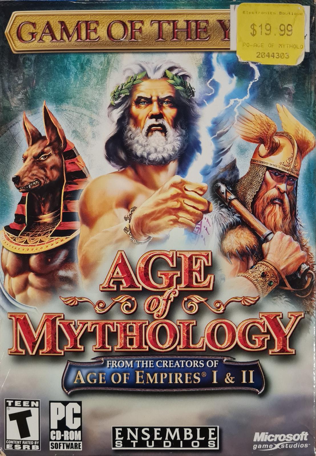 Age of Mythology [Game of the Year] Prices PC Games | Compare Loose ...