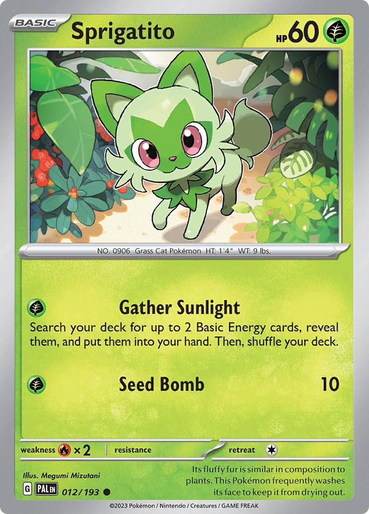Sprigatito #12 Prices | Pokemon Paldea Evolved | Pokemon Cards