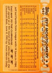 Jeff Montgomery #447 Prices [Rookie] | 1988 Topps | Baseball Cards