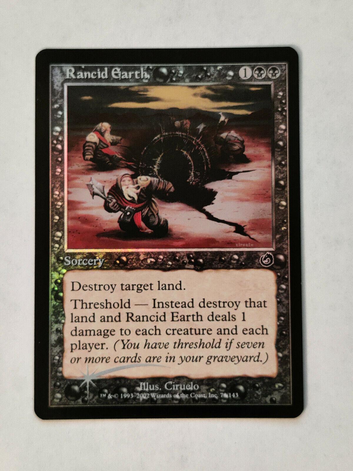 Rancid Earth [Foil] Prices | Magic Torment | Magic Cards