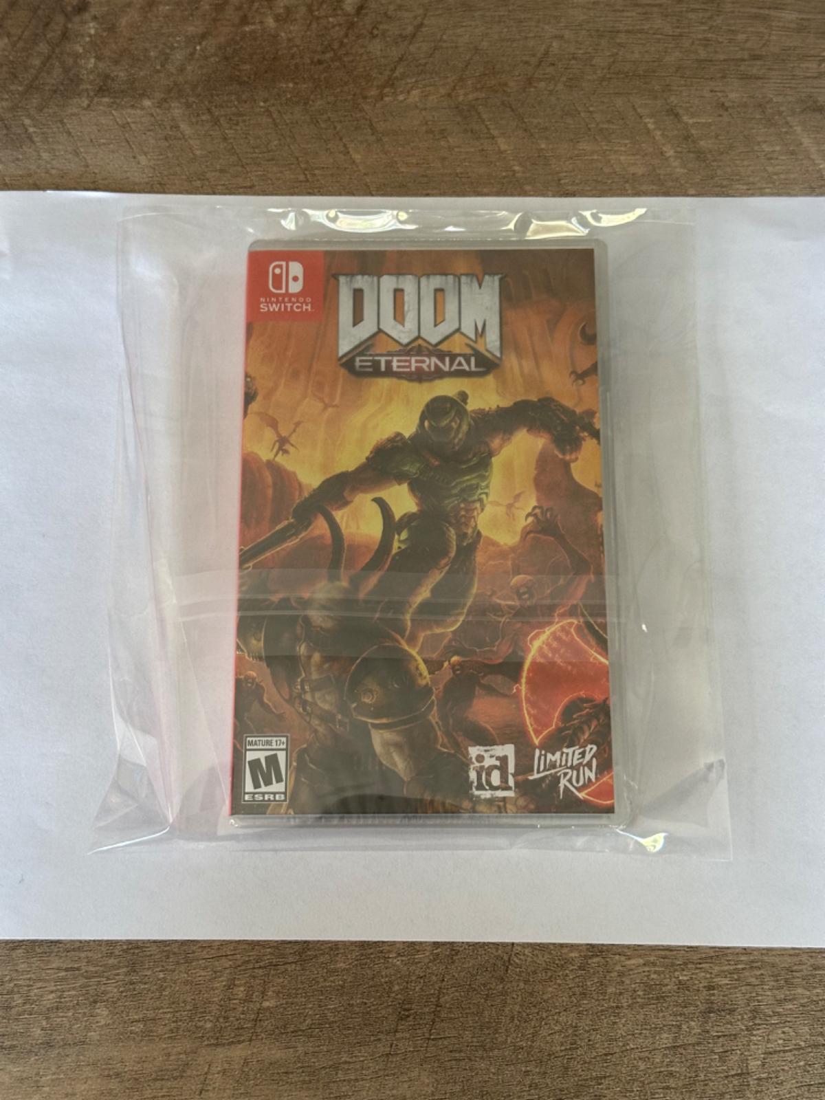 Doom Eternal | New Item, Box, and Manual | Nintendo Switch