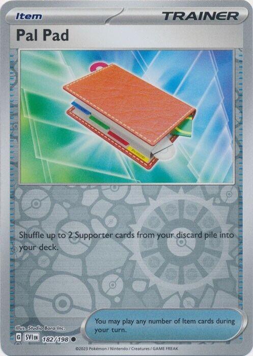 Pal Pad [Reverse Holo] #182 Prices | Pokemon Scarlet & Violet | Pokemon Cards