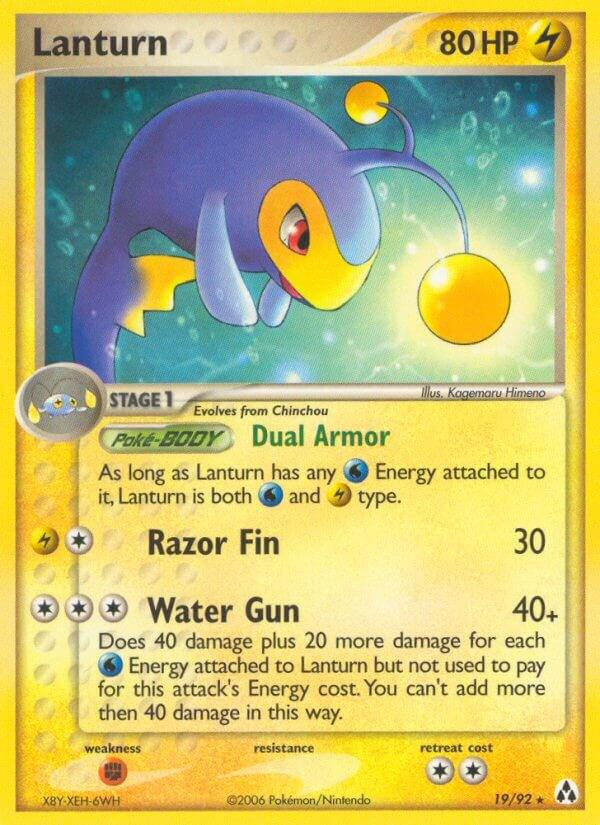 Lanturn #19 Prices | Pokemon Legend Maker | Pokemon Cards
