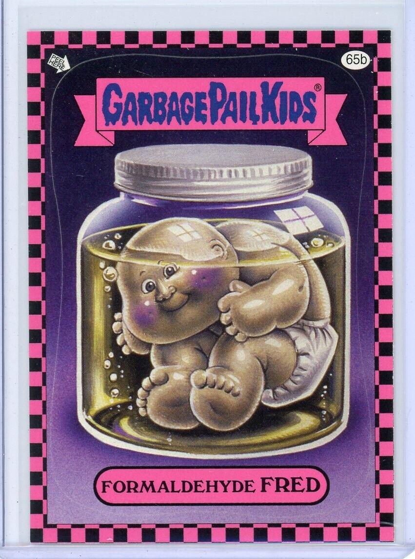 Formaldehyde FRED [Pink] #65b Prices | 2010 Garbage Pail Kids | GPK Cards