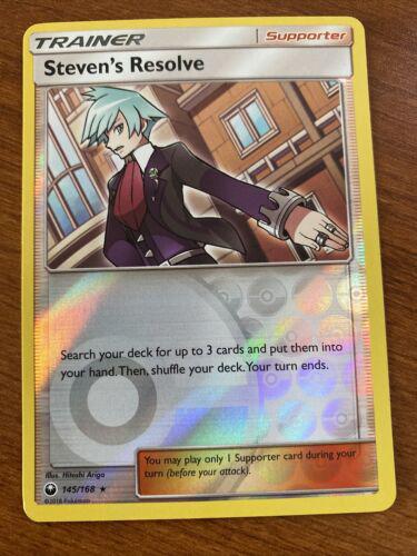 Steven's Resolve [Reverse Holo] #145 Prices | Pokemon Celestial Storm ...