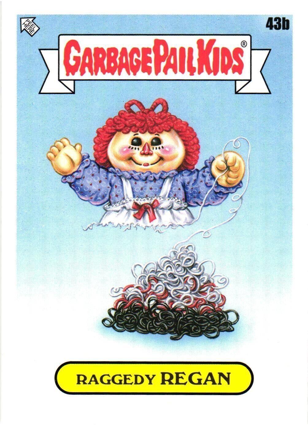 Raggedy Regan #43b Prices | Garbage Pail Kids Book Worms | GPK Cards