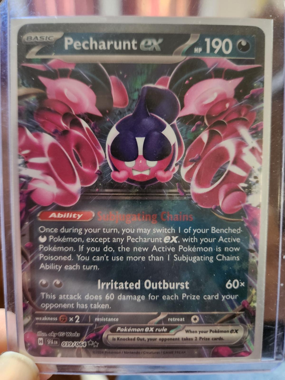 Pecharunt ex | Ungraded | Pokemon Shrouded Fable