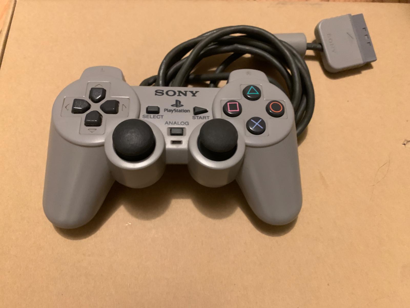 Gray Dual Analog Controller | Item only | Playstation