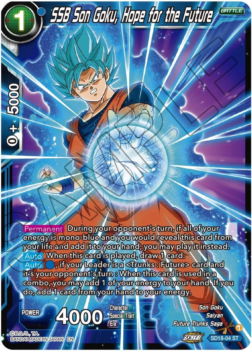SSB Son Goku, Hope for the Future SD18-04 Precios | Dragon Ball Super ...