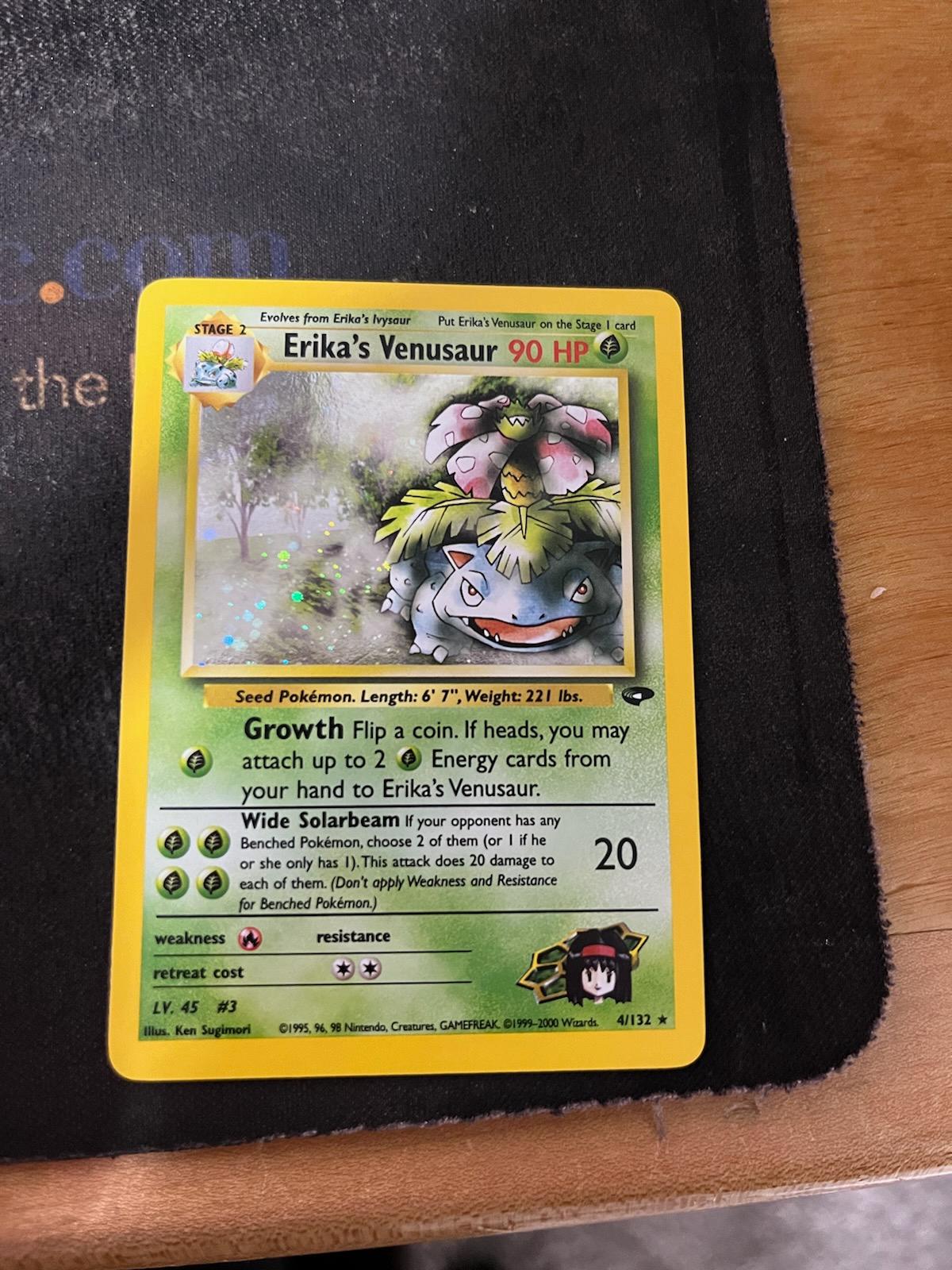Erika's Venusaur | Ungraded | Pokemon Gym Challenge