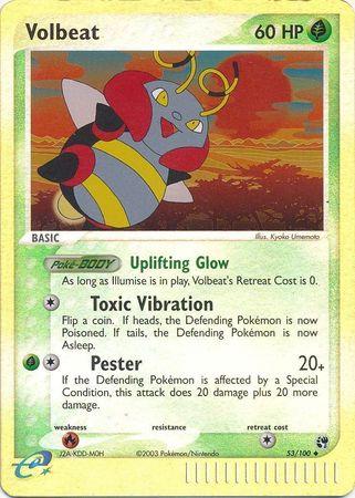 Volbeat #53 Prices | Pokemon Sandstorm | Pokemon Cards