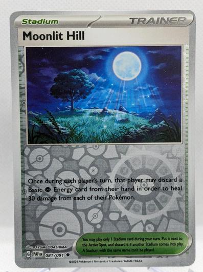 Moonlit Hill [Reverse Holo] | Ungraded | Pokemon Paldean Fates
