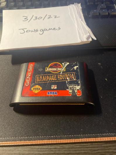 Jurassic Park Rampage Edition | Item only | Sega Genesis
