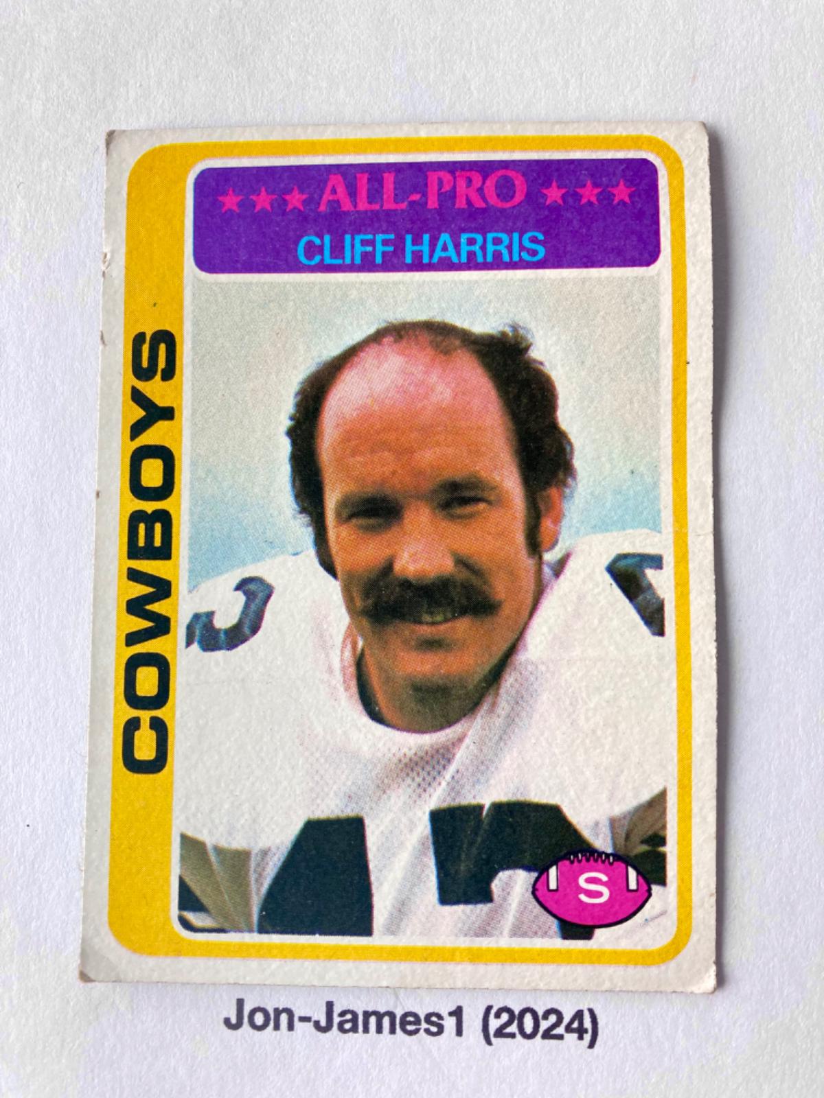 Cliff Harris [All Pro] | Ungraded | 1978 Topps