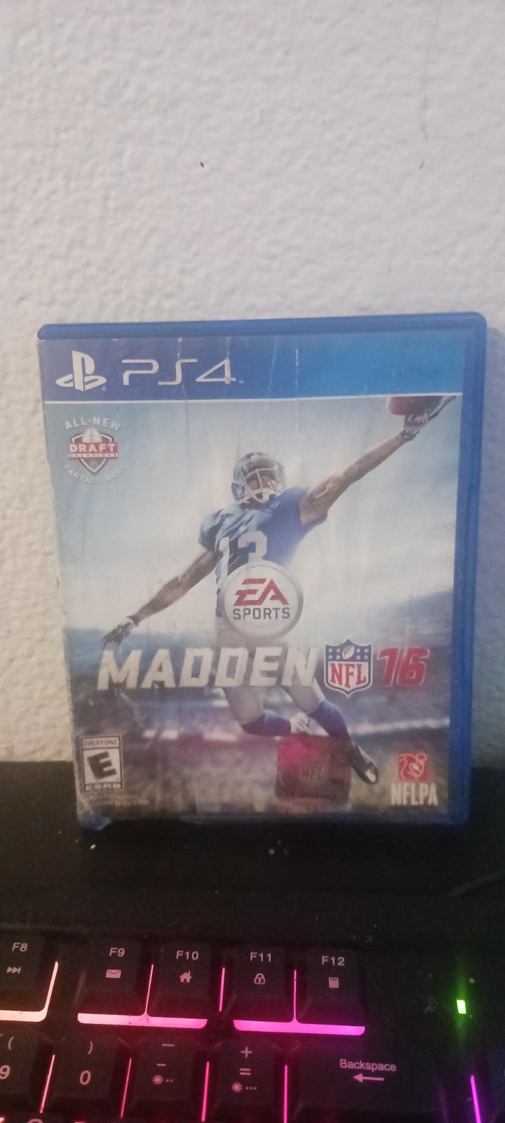Madden NFL 16 | Item and Box only | Playstation 4