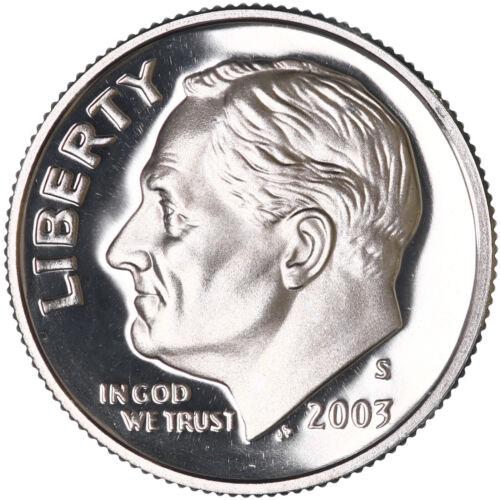2003 S [CLAD PROOF] Roosevelt Dime Prices | Ungraded, NGC, PCGS Values