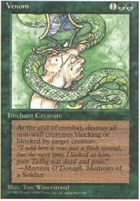 Venom Prices | Magic 4th Edition | Magic Cards