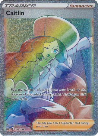 Caitlin #213 Prices | Pokemon Chilling Reign | Pokemon Cards