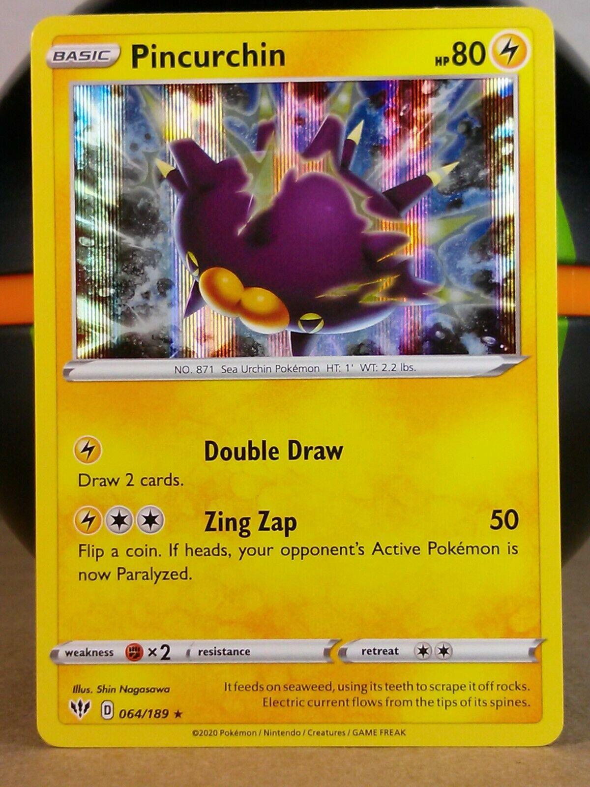 Pincurchin #64 Prices | Pokemon Darkness Ablaze | Pokemon Cards