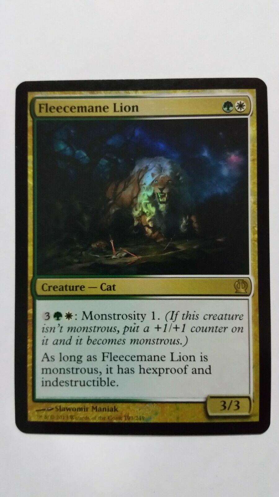 Fleecemane Lion [Foil] Prices | Magic Theros | Magic Cards