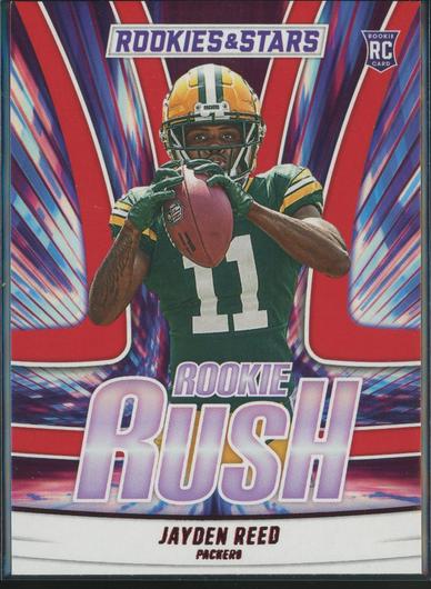 Jayden Reed [Red] | Ungraded | 2023 Panini Rookies & Stars Rookie Rush