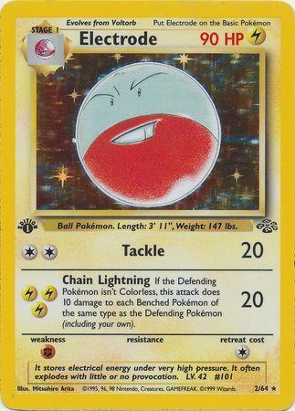 Electrode [1st Edition] #2 Prices | Pokemon Jungle | Pokemon Cards