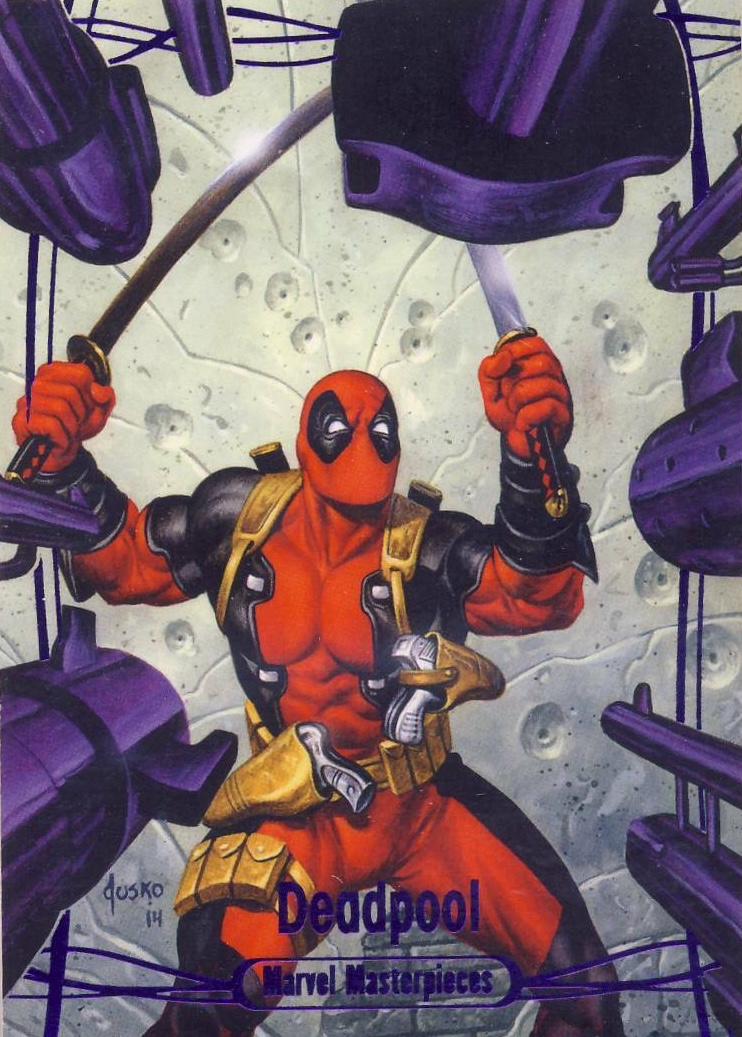 Deadpool [Purple Foil] #84 Prices | Marvel 2016 Masterpieces | Marvel Cards