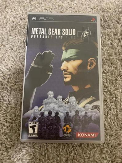 Metal Gear Solid Portable Ops Plus | Item and Box only | PSP