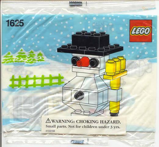 Snowman #1625 LEGO Set Prices | New, Boxed, Loose Values